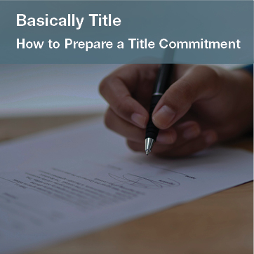 How to Prepare a Title Commitment - WFG National Title