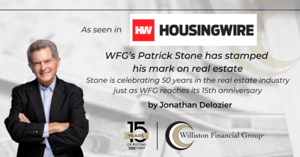 WFG’s Patrick Stone has stamped his mark on real estate - WFG National ...